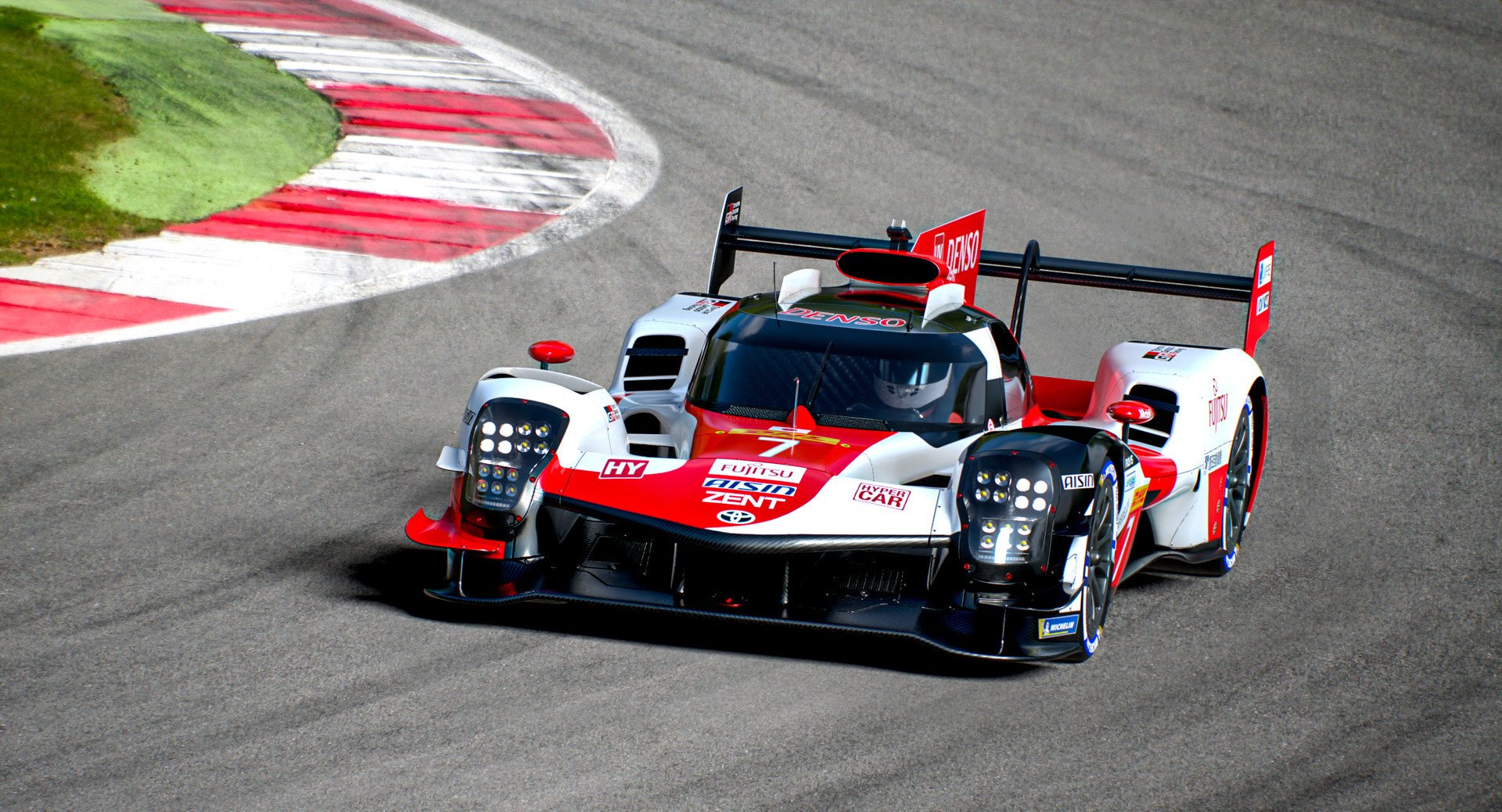 3D Toyota GR010 Hybrid LMH Hypercar WEC Season 2023 - TurboSquid 2068658