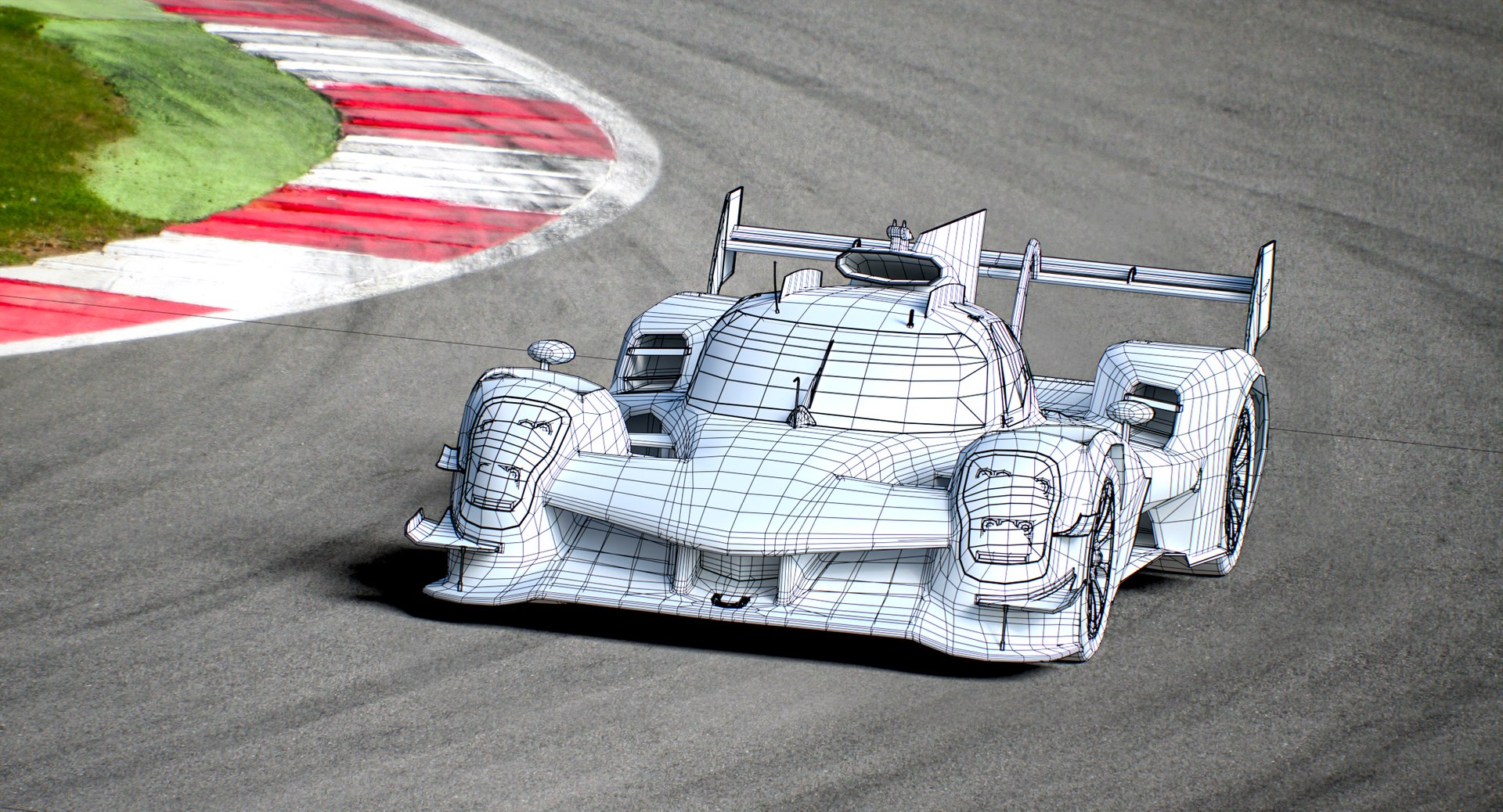 3D Toyota GR010 Hybrid LMH Hypercar WEC Season 2023 - TurboSquid 2068658