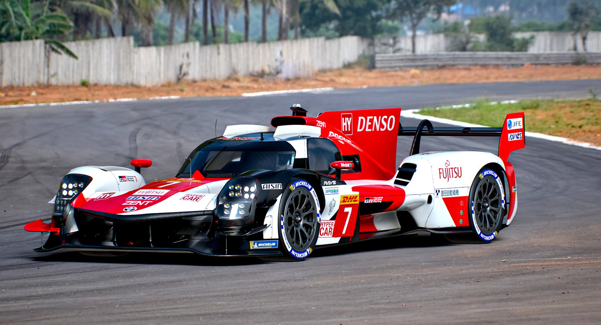 3D Toyota GR010 Hybrid LMH Hypercar WEC Season 2023 - TurboSquid 2068658