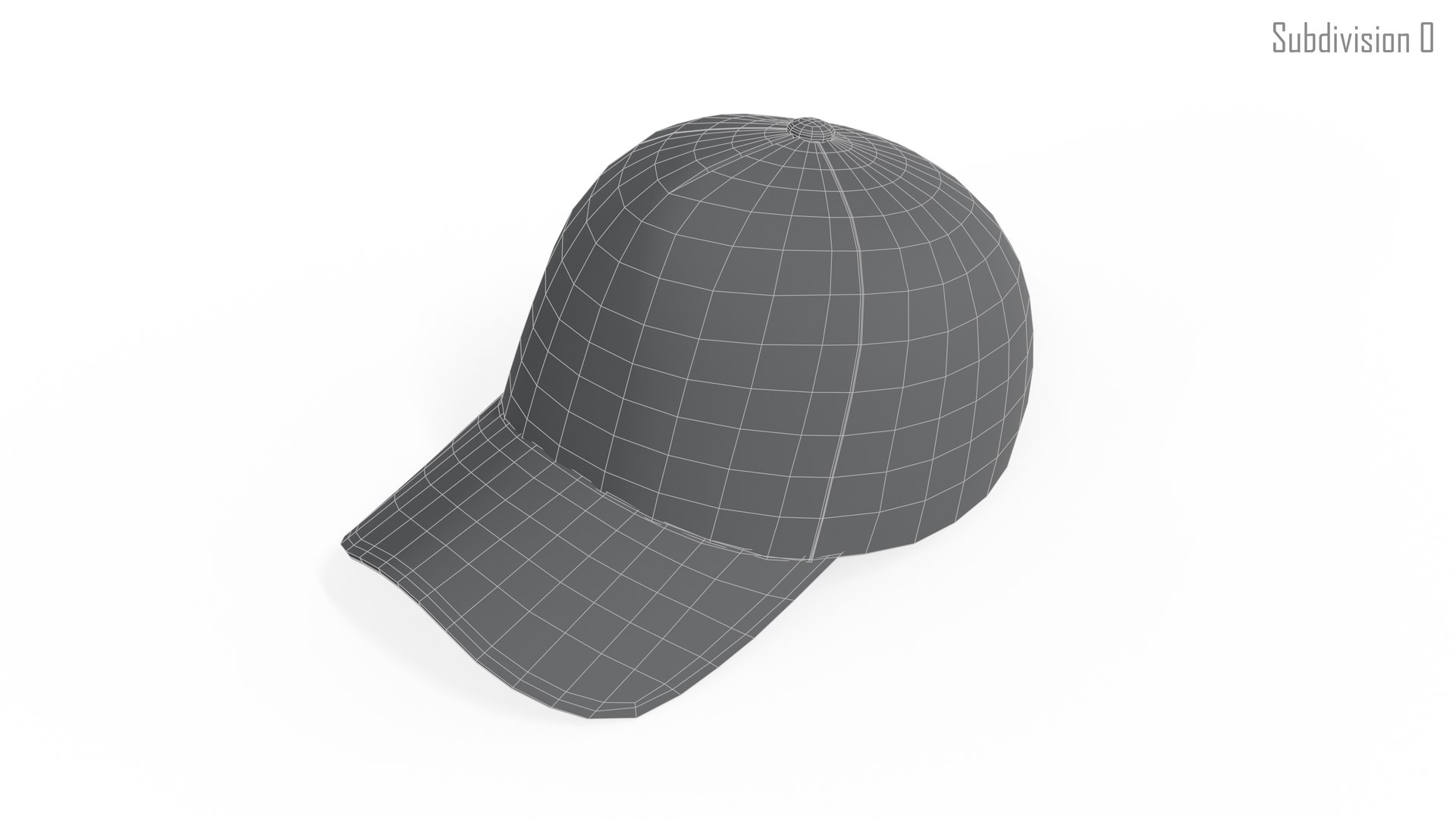 Baseball Cap Trucker 03 Model - TurboSquid 2386998