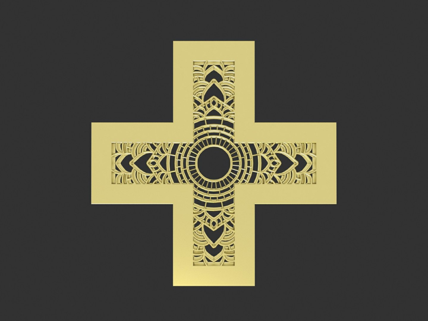 3D Cross - TurboSquid 1455756