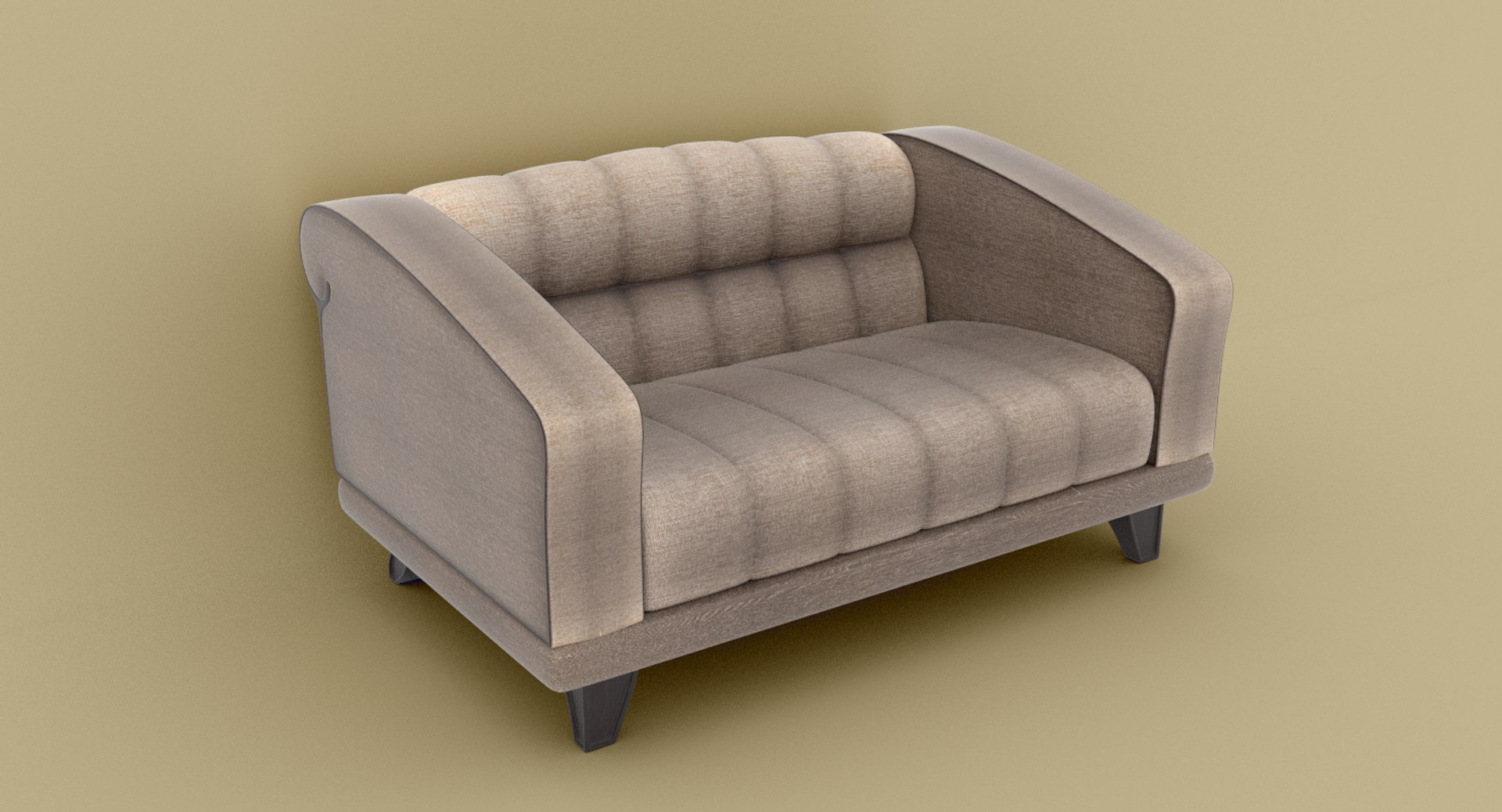 Sofa Couch Chair 3D Model - TurboSquid 1204092
