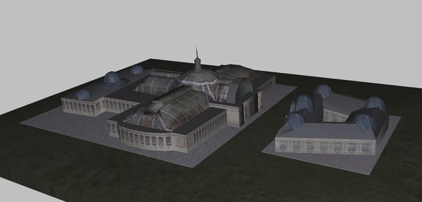 modelo 3d Grand Palais - TurboSquid 1208071