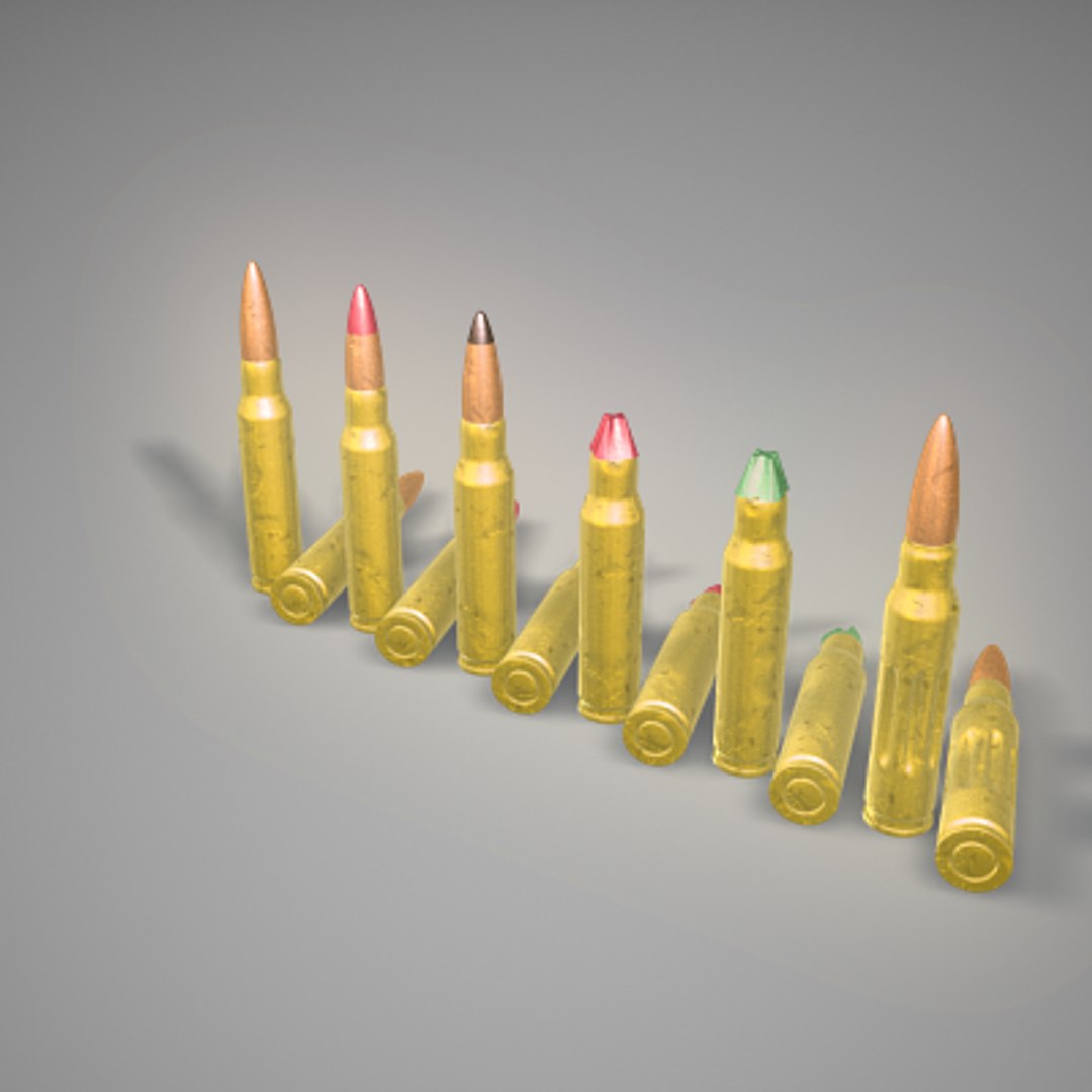 3d Bullet Pack