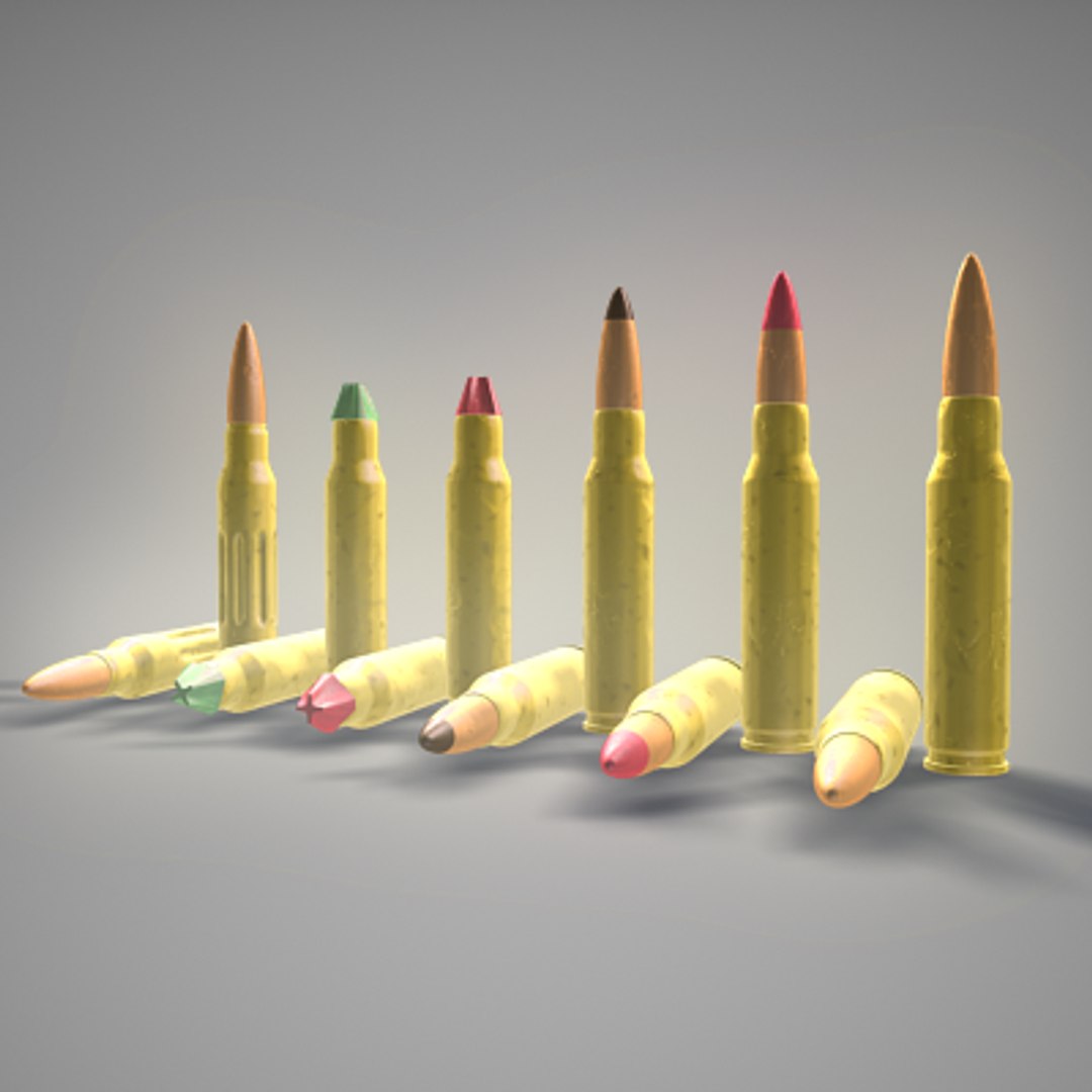 3d Bullet Pack