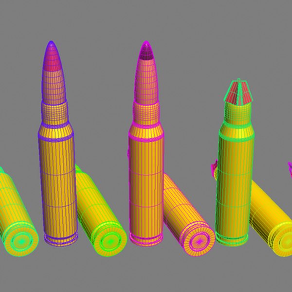 3d bullet pack