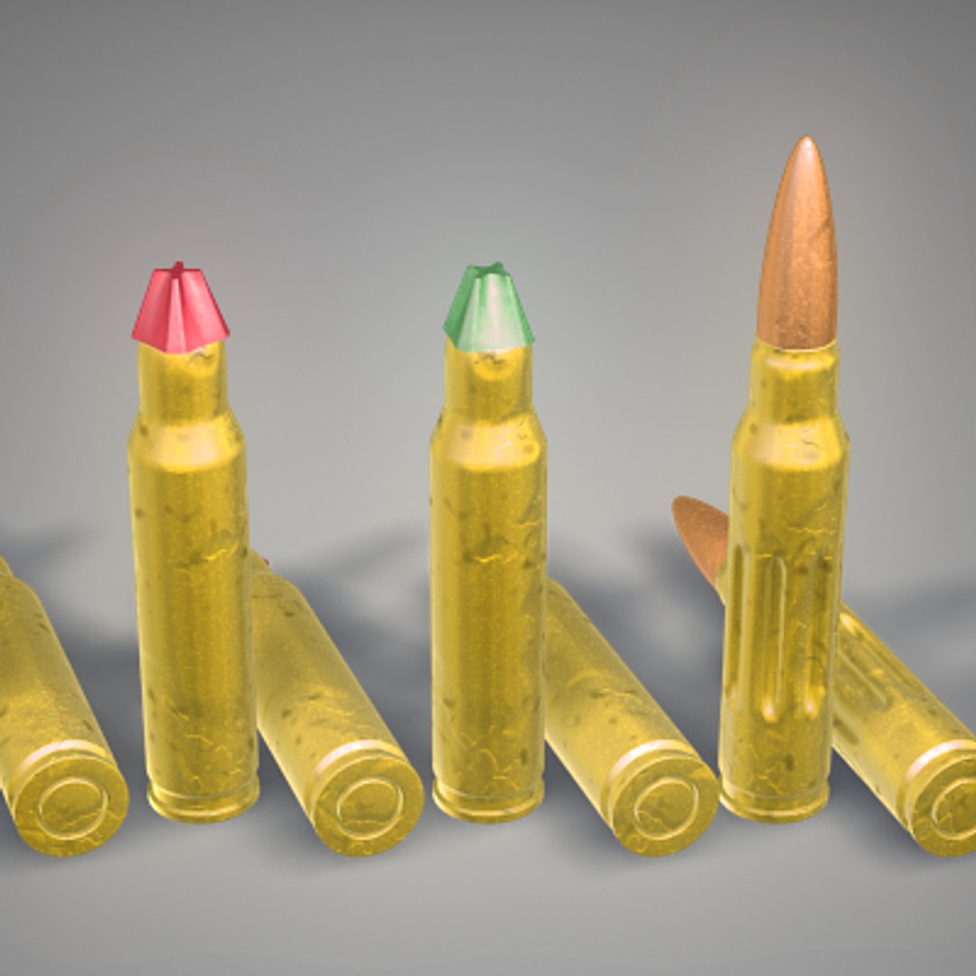 3d Bullet Pack