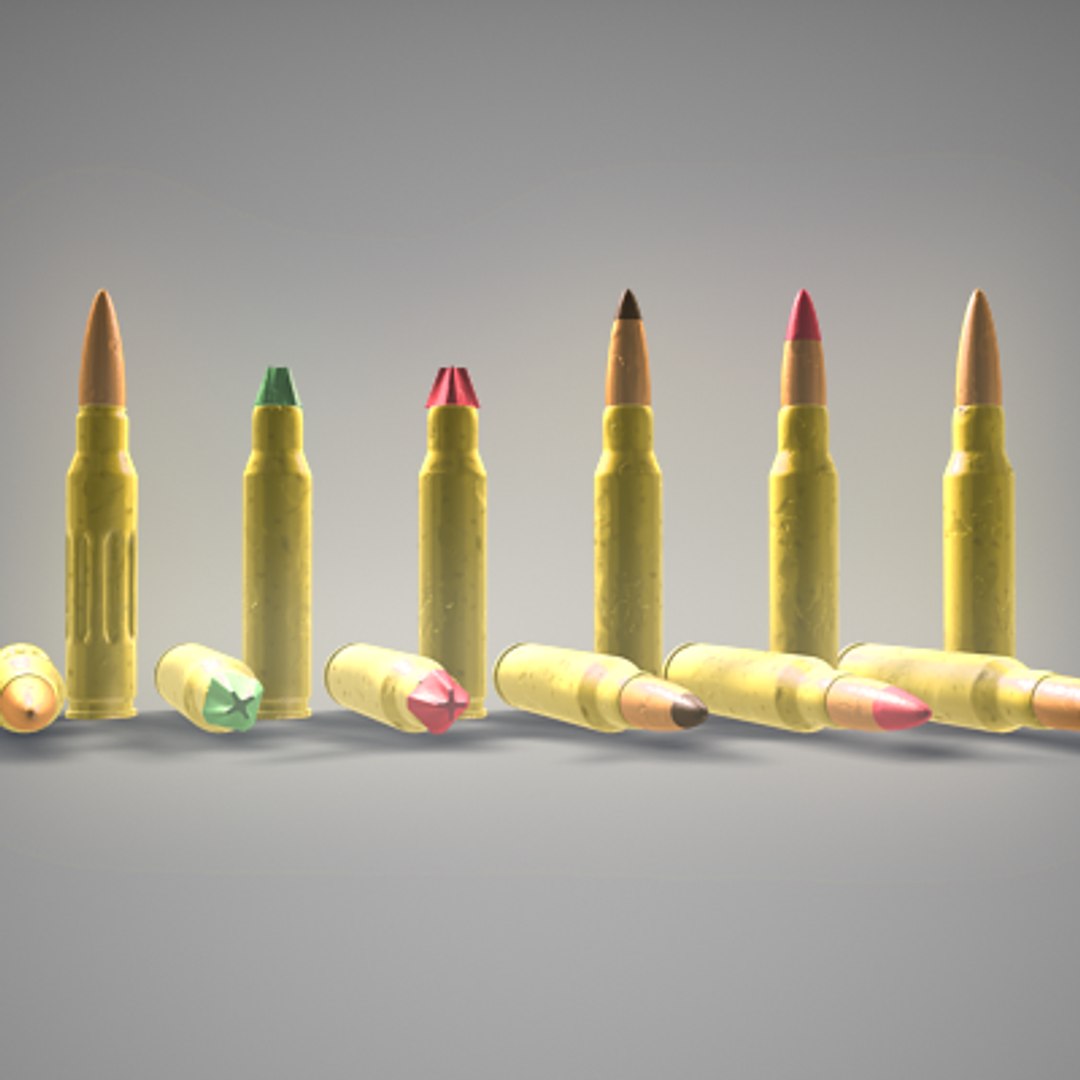 3d Bullet Pack