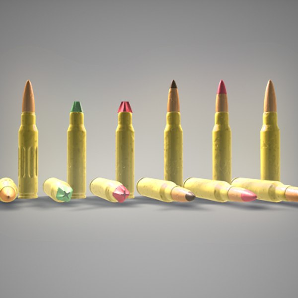 3d bullet pack