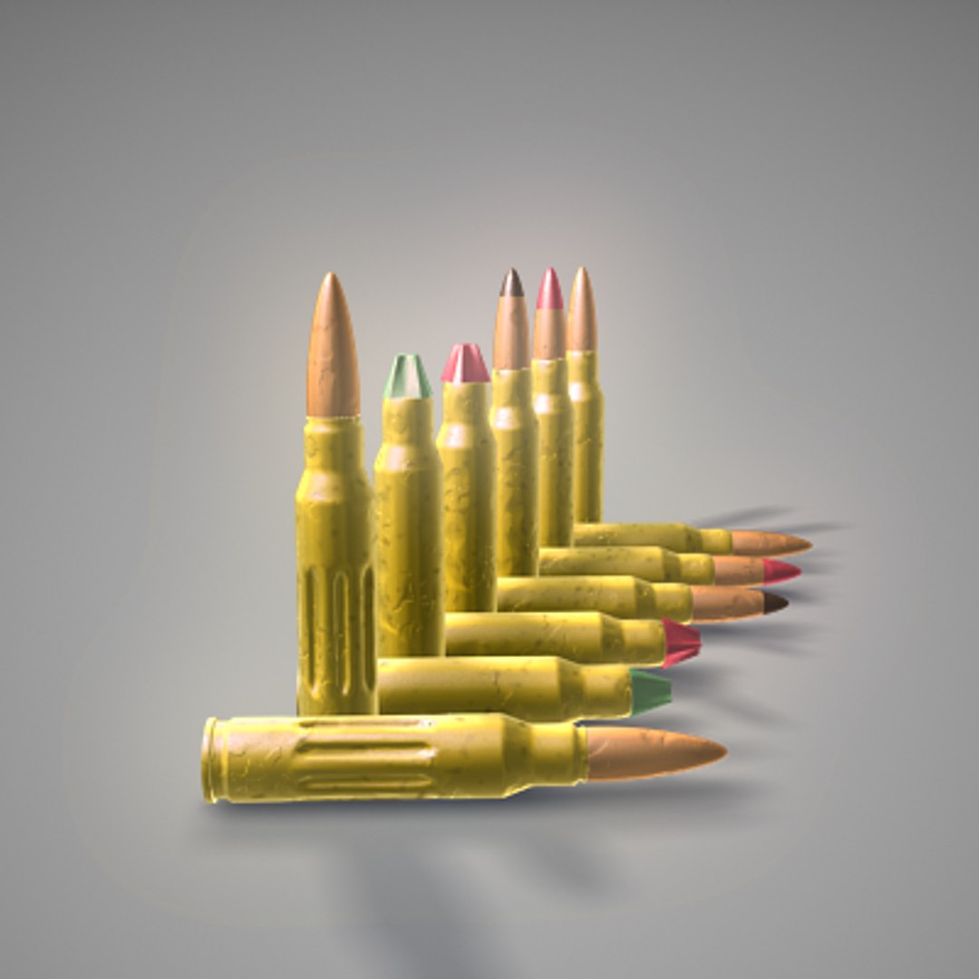3d bullet pack