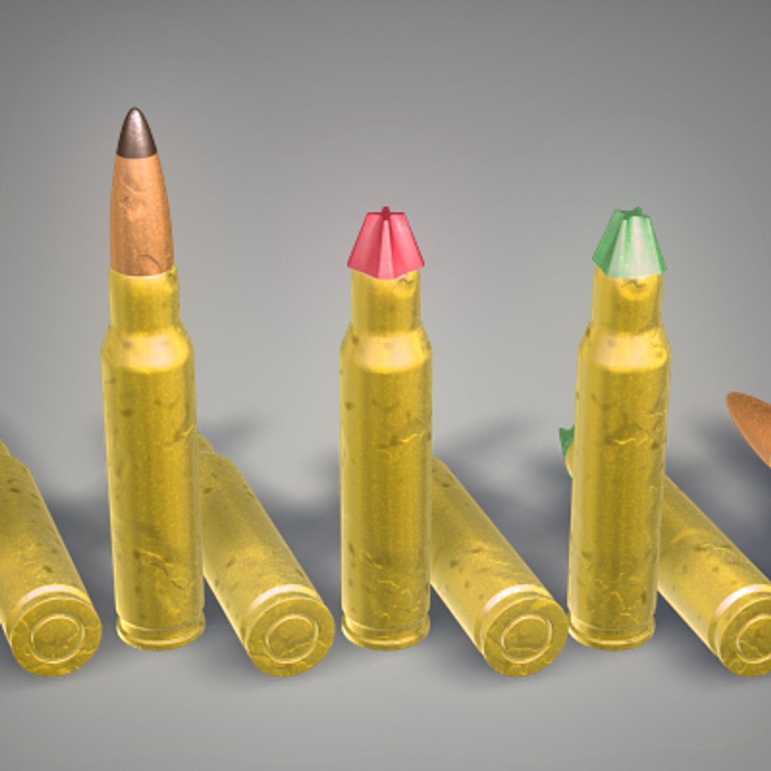 3d Bullet Pack