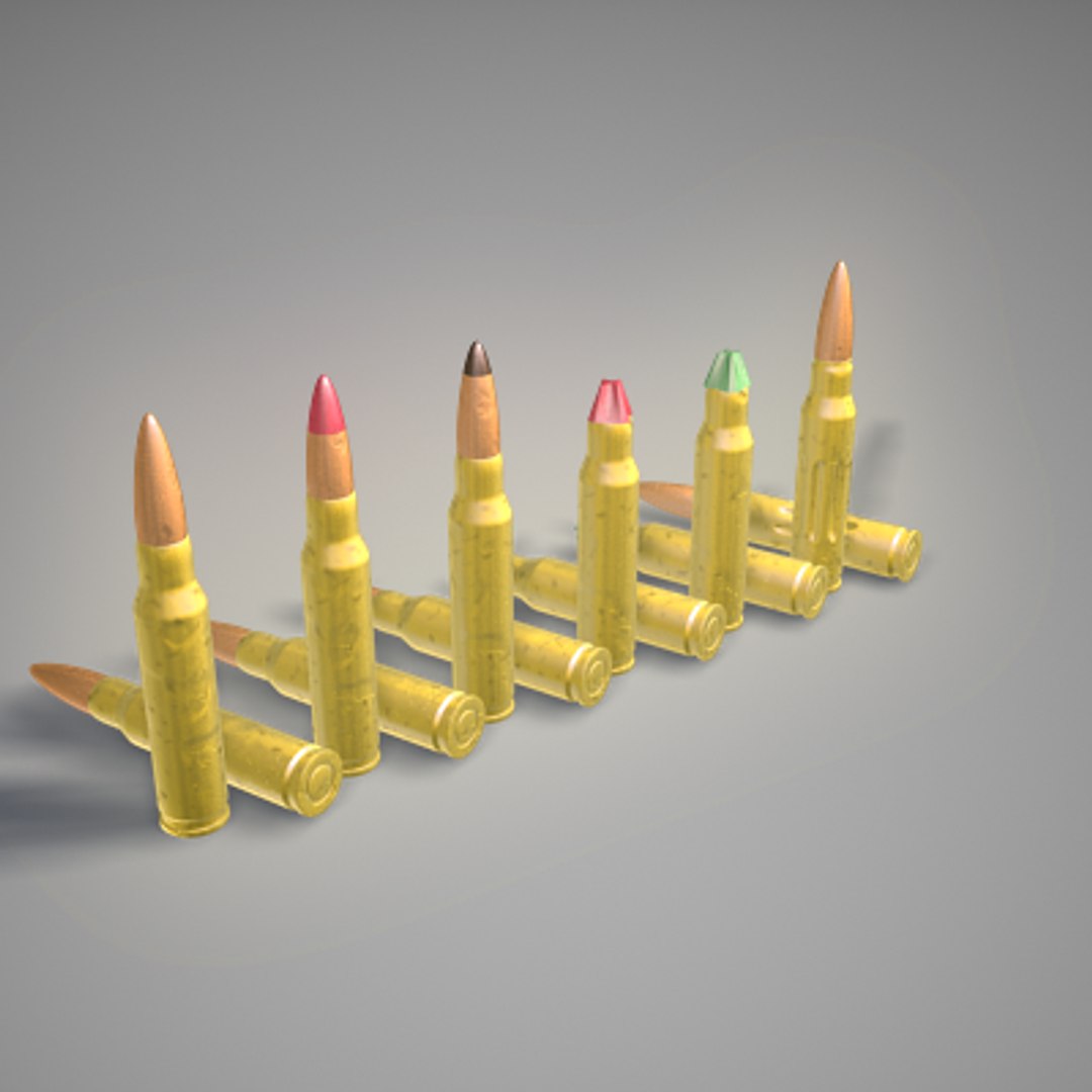 3d Bullet Pack