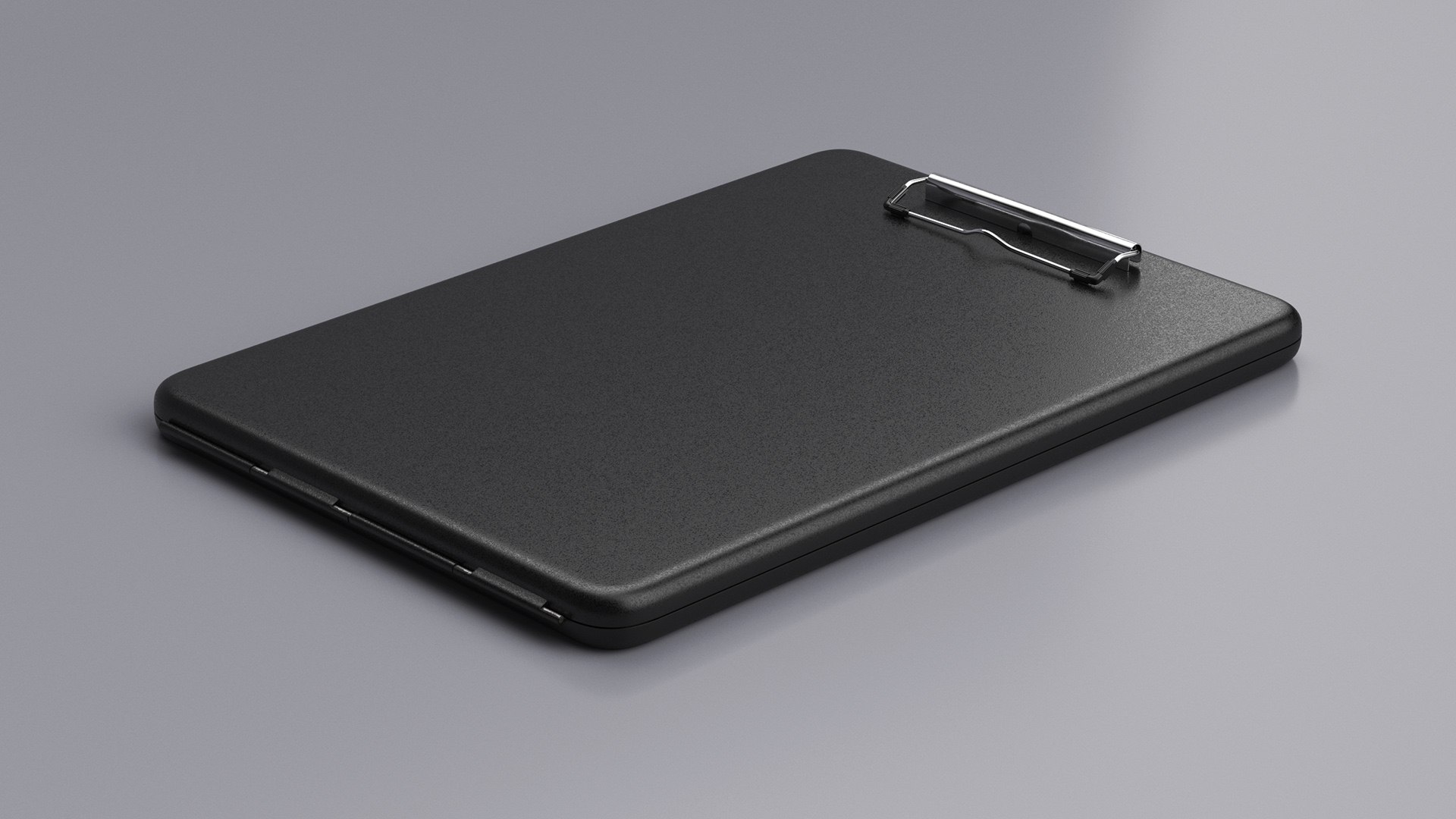 3D Clipboard Case Black Closed - TurboSquid 2279659