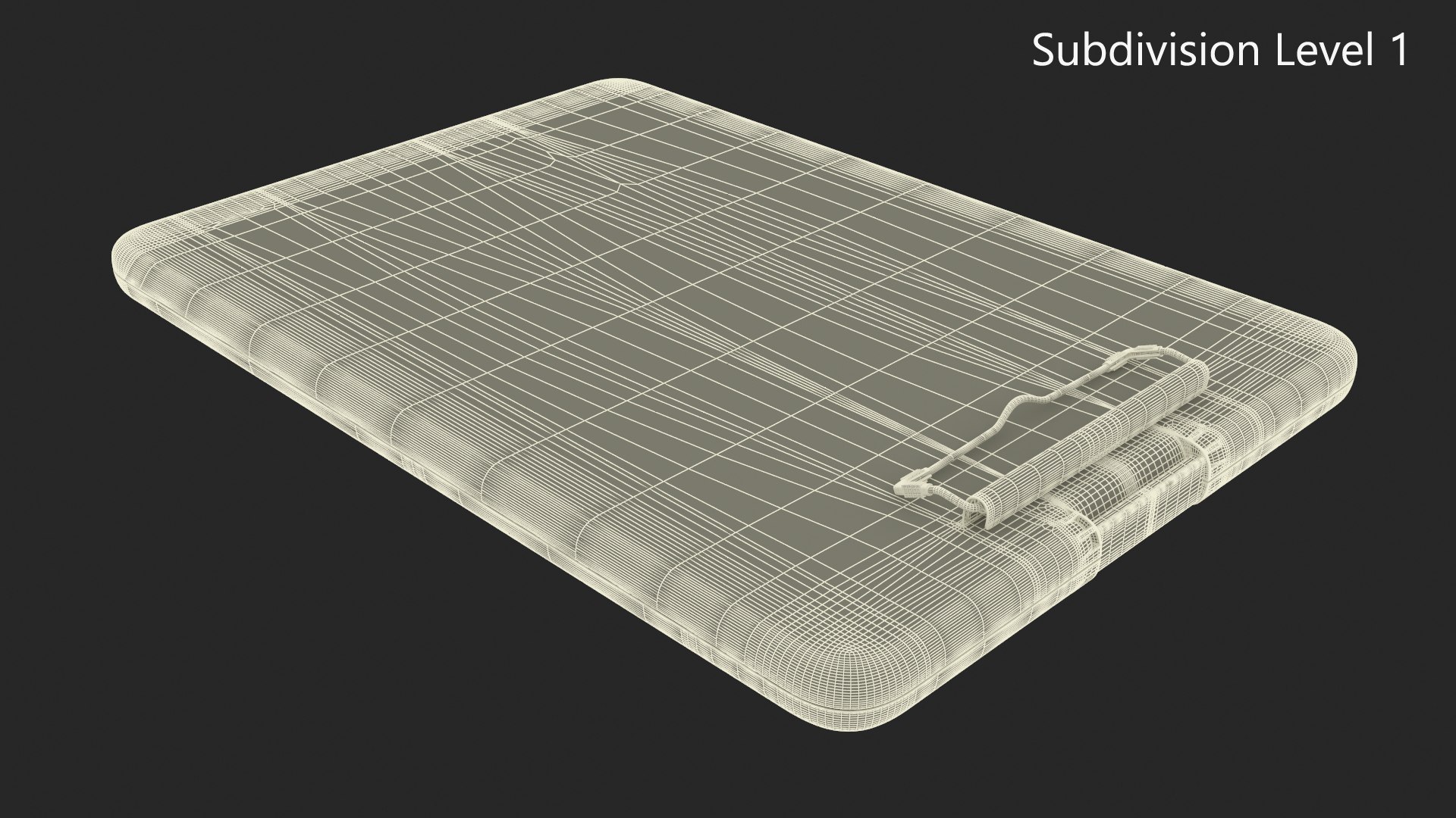 3D Clipboard Case Black Closed - TurboSquid 2279659