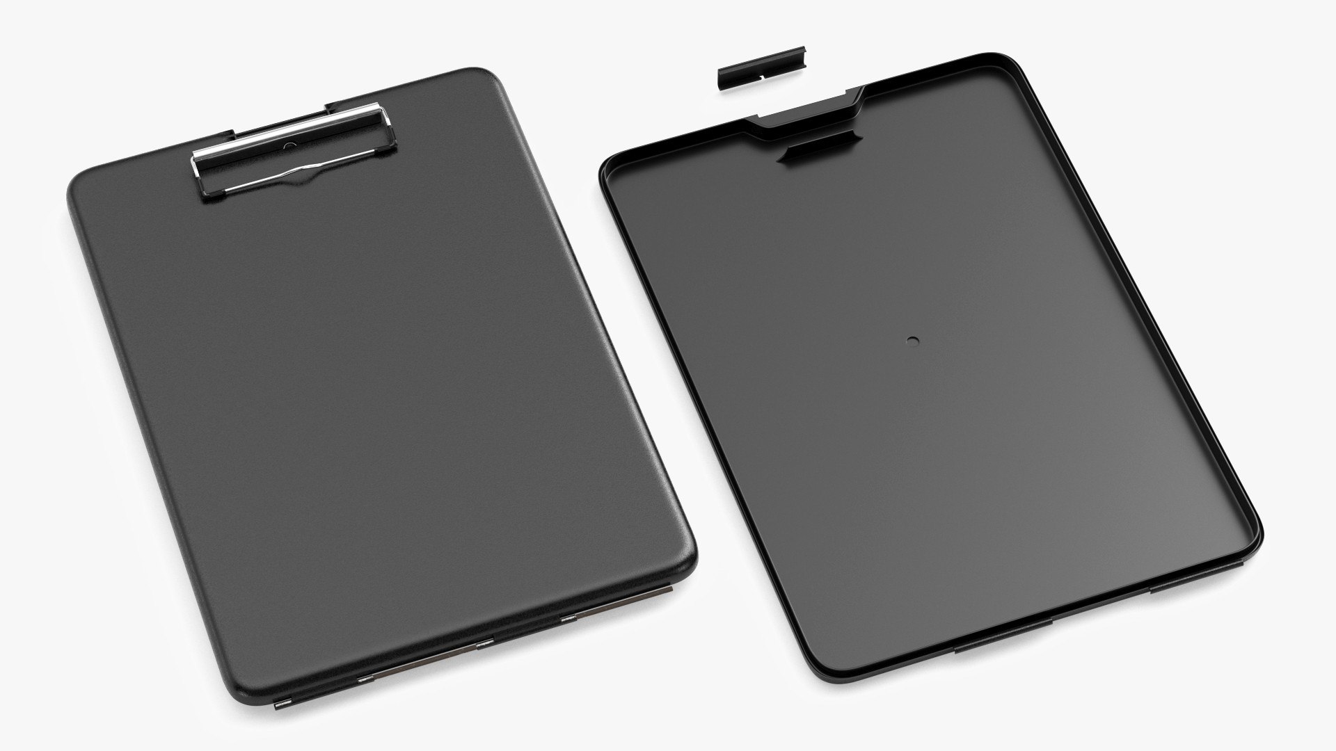 3D Clipboard Case Black Closed - TurboSquid 2279659