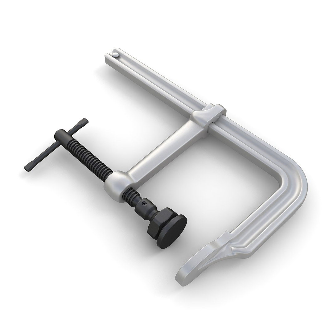 L-clamp Clamp 3d 3ds
