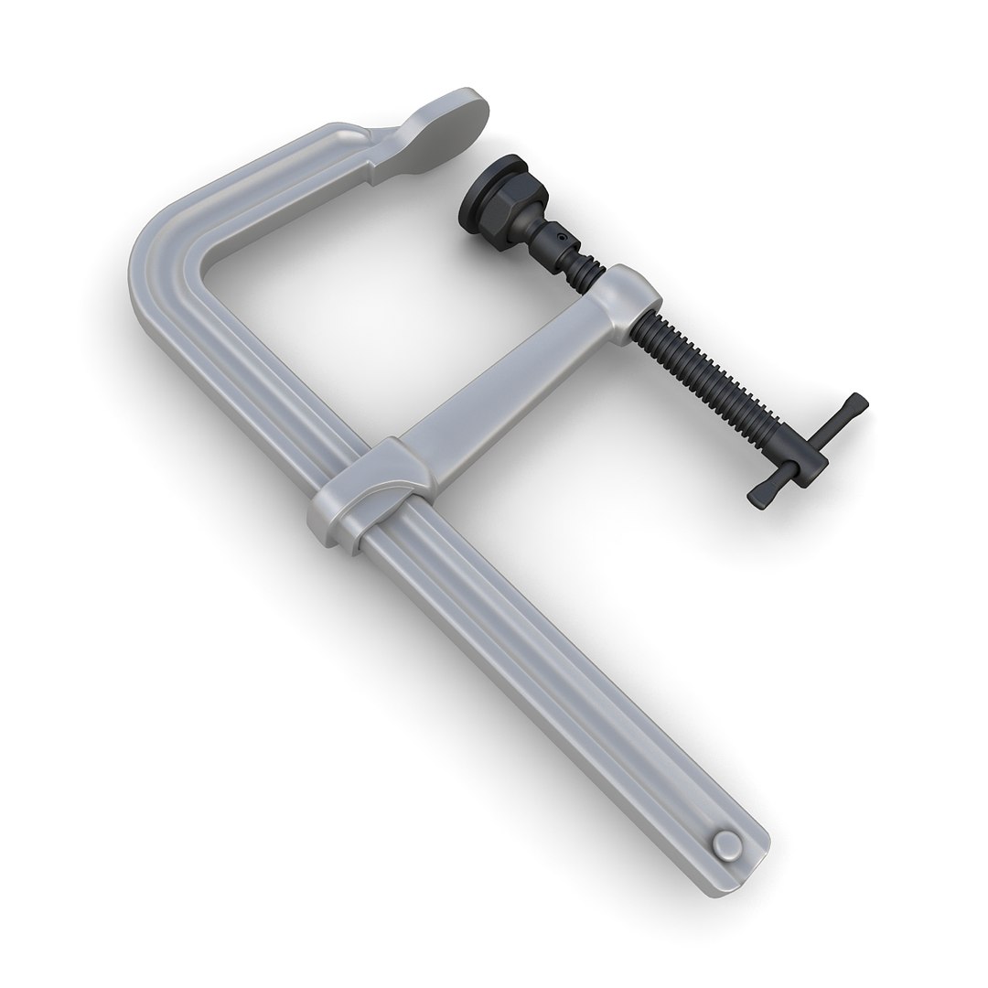 L-clamp Clamp 3d 3ds