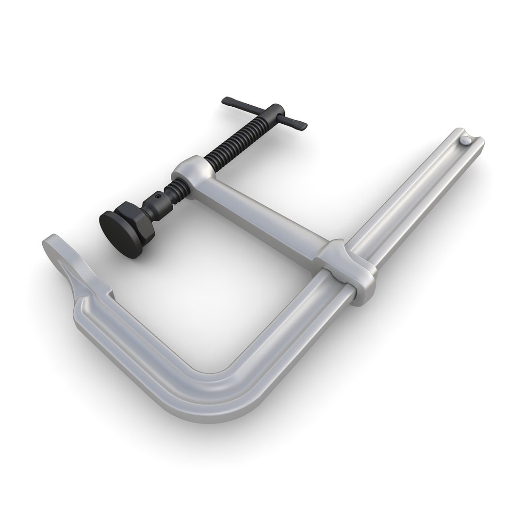 L-clamp Clamp 3d 3ds