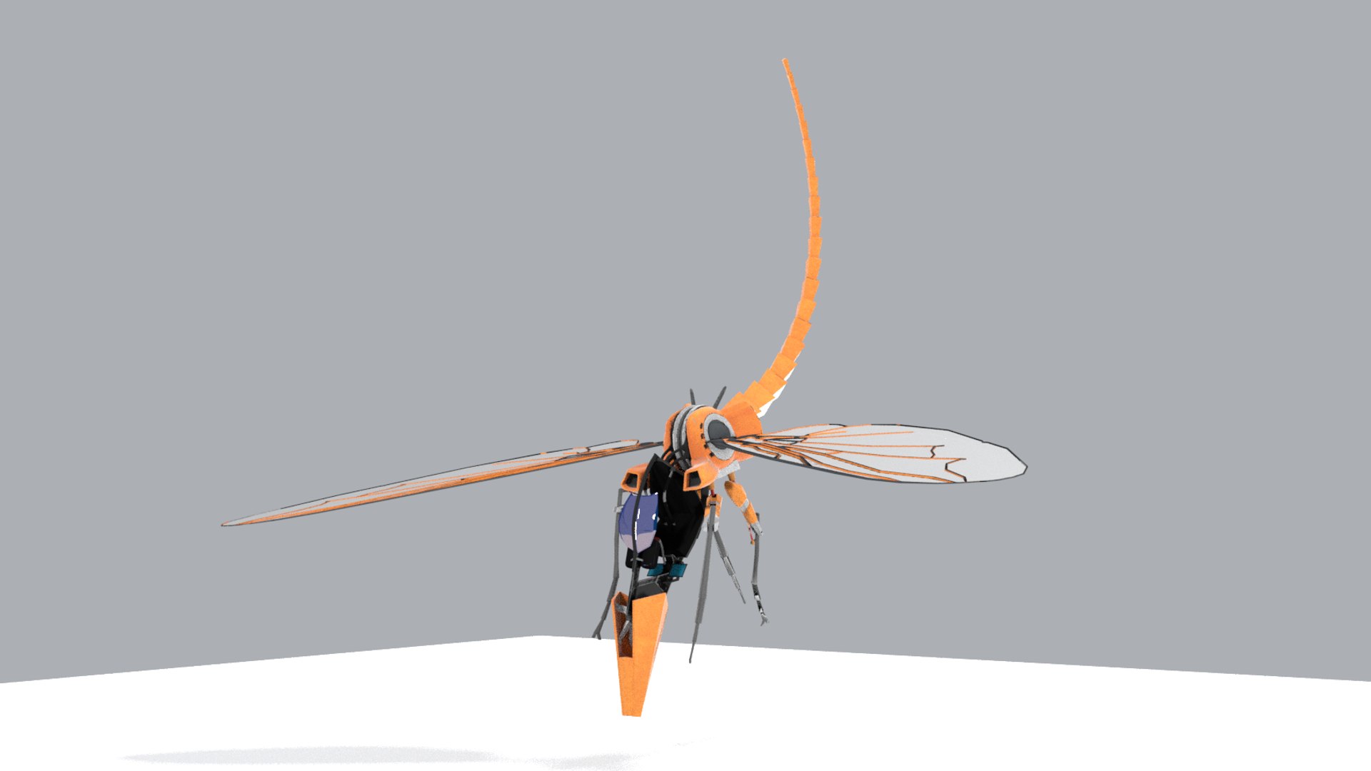 Mechanical Insect 3D Model - TurboSquid 1338356