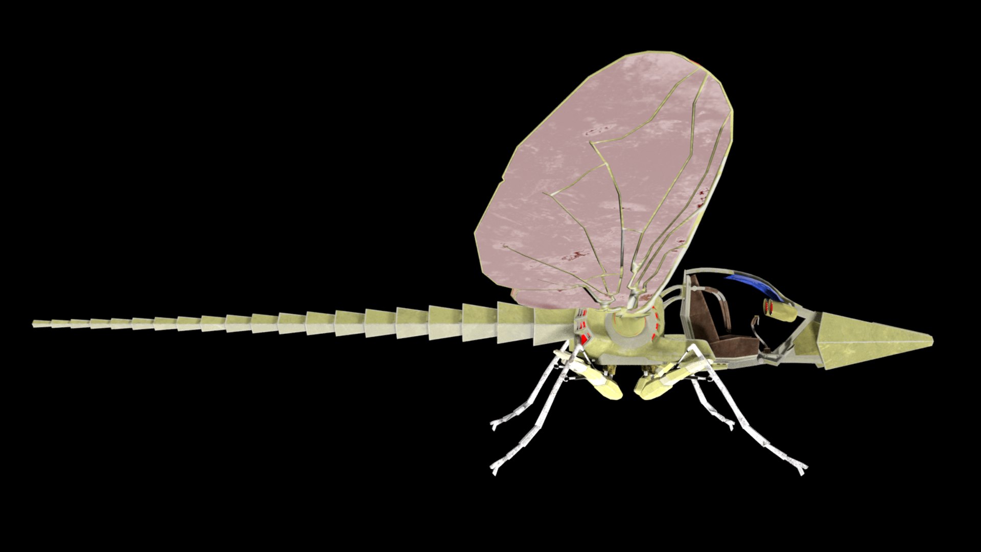 Mechanical Insect 3D Model - TurboSquid 1338356