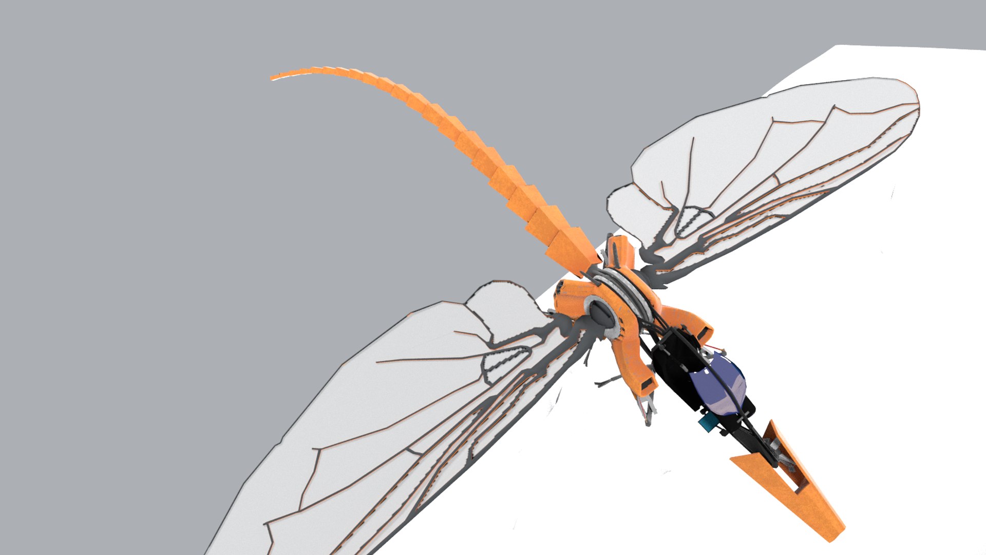Mechanical Insect 3D Model - TurboSquid 1338356