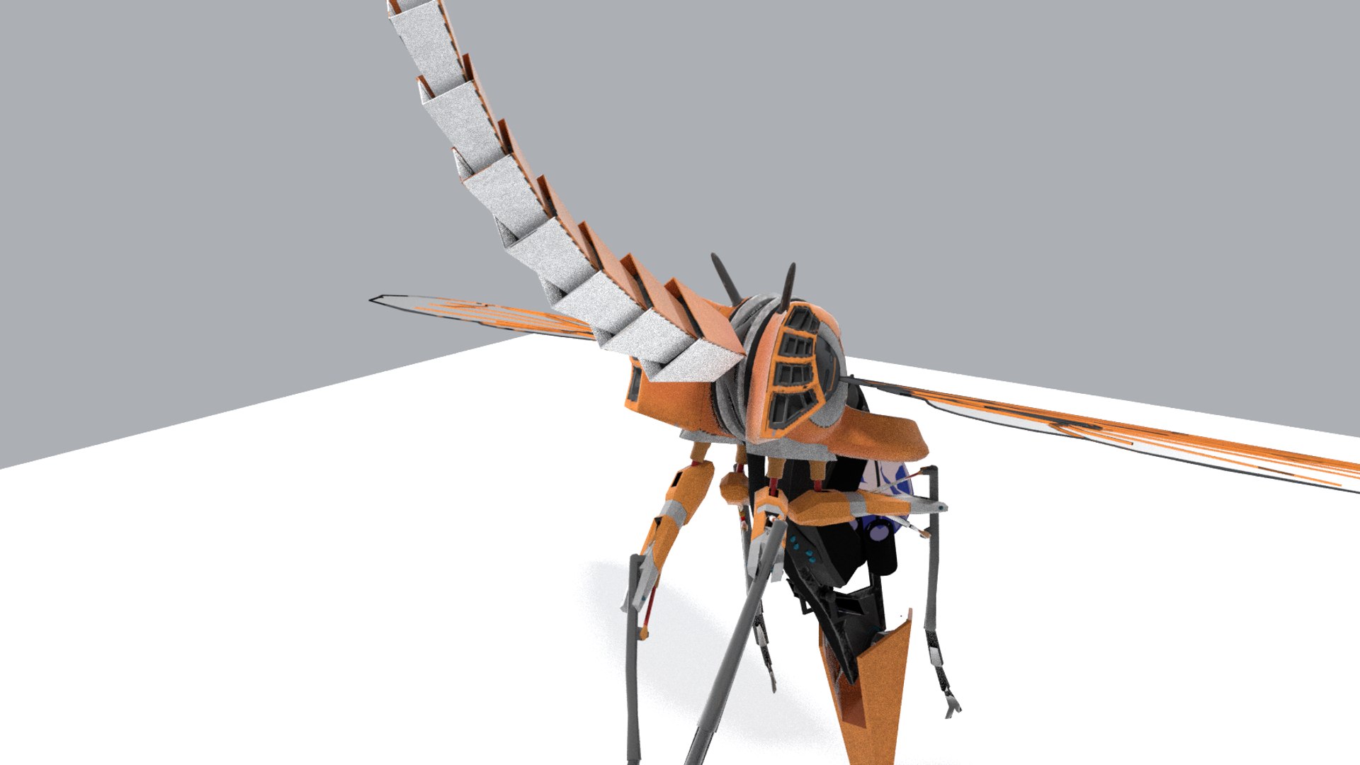 Mechanical Insect 3D Model - TurboSquid 1338356