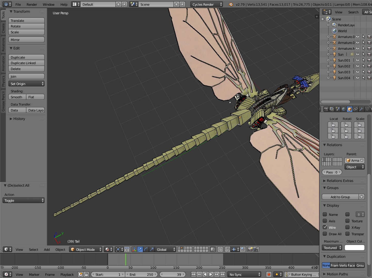 Mechanical Insect 3D Model - TurboSquid 1338356