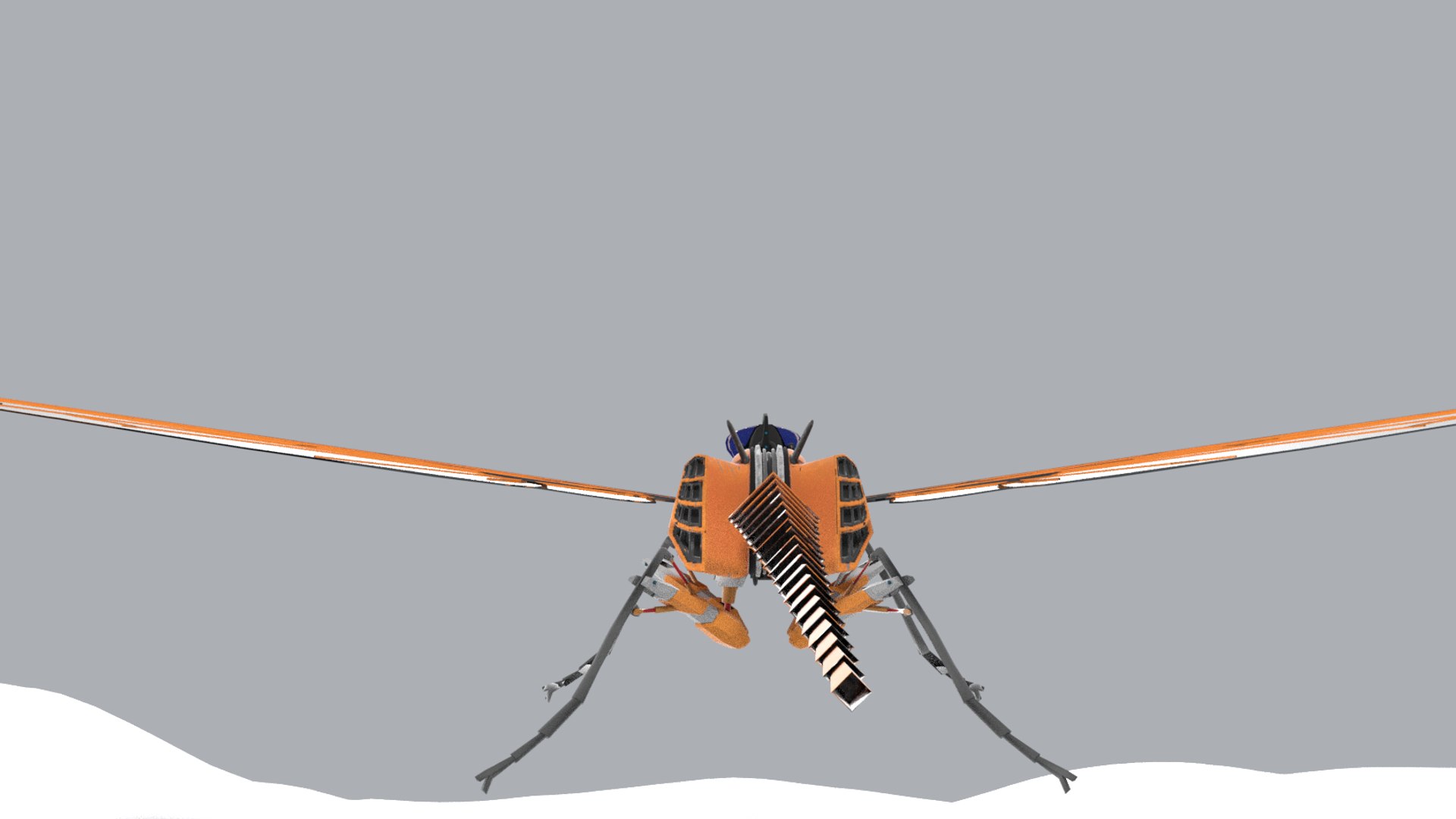 Mechanical Insect 3D Model - TurboSquid 1338356