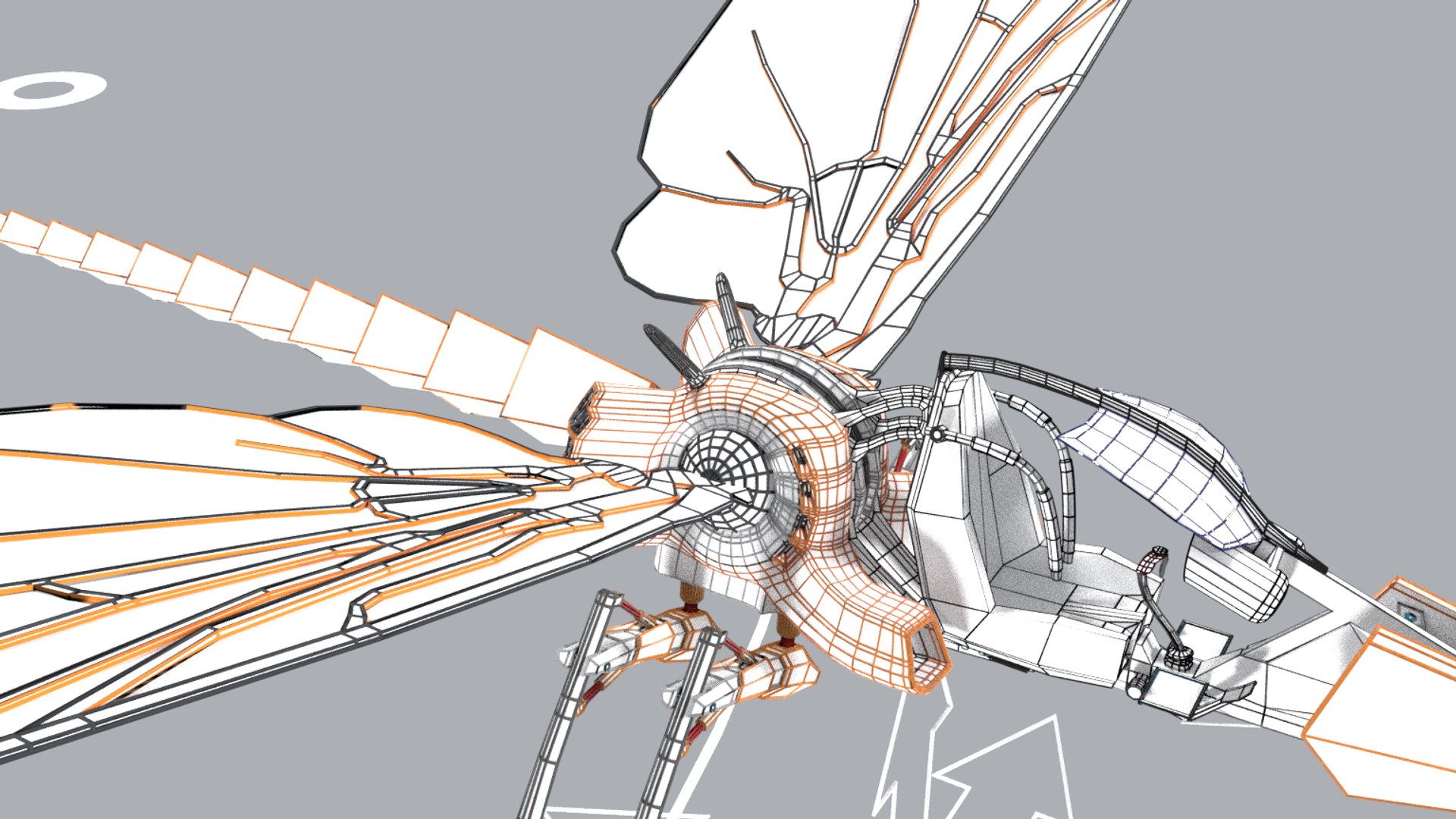 Mechanical Insect 3D Model - TurboSquid 1338356