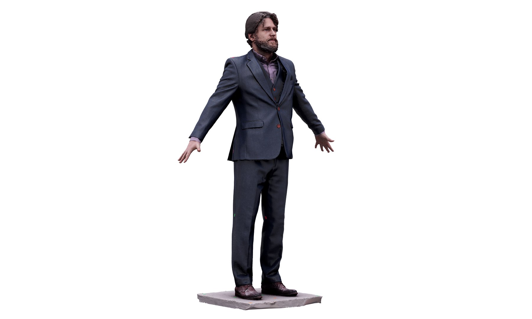 3D A Pose Base Scan Manager Aaron Cooper - TurboSquid 1881016