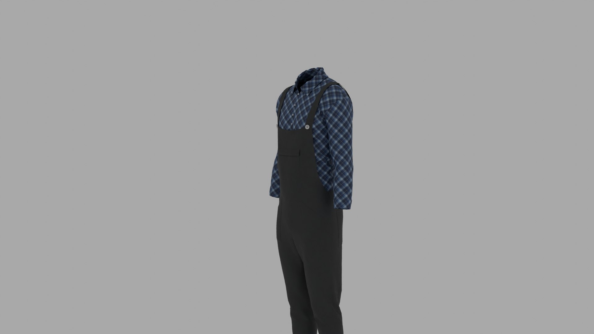 Farmer Costume 3D model - TurboSquid 1973126