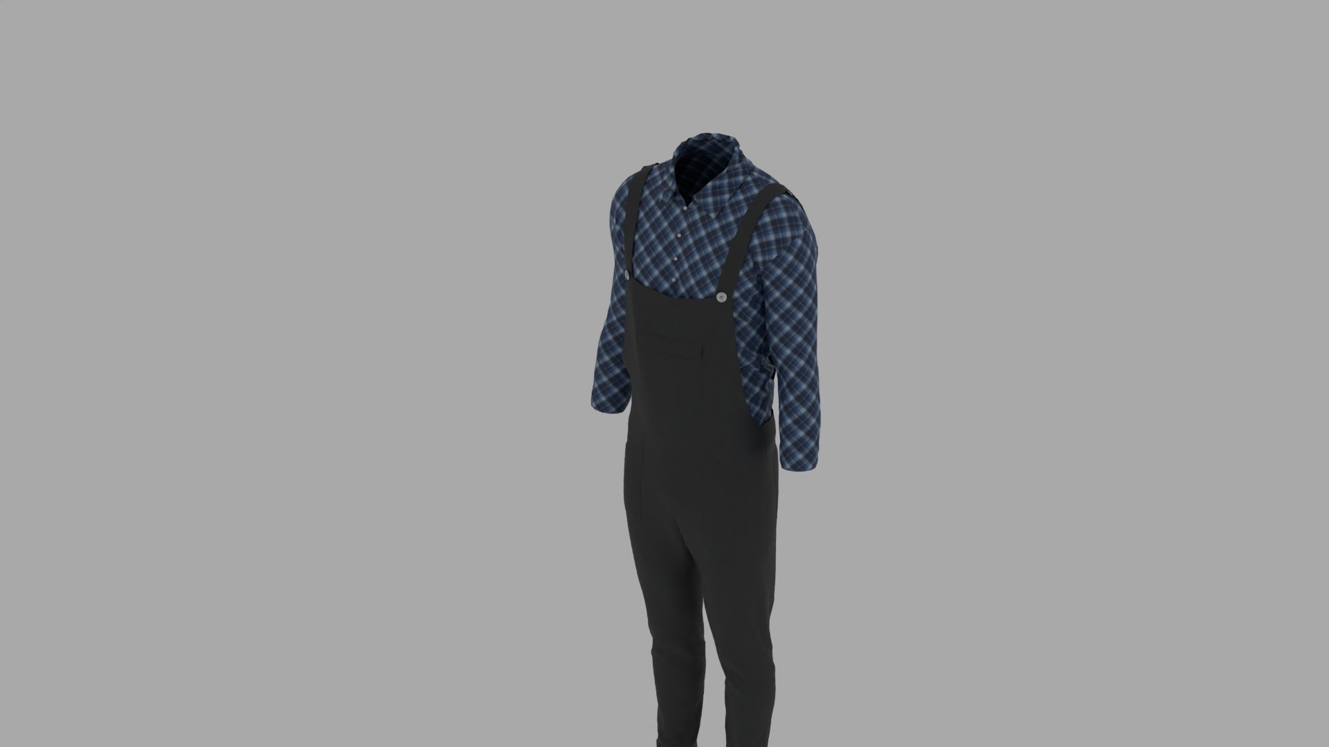 Farmer Costume 3D model - TurboSquid 1973126