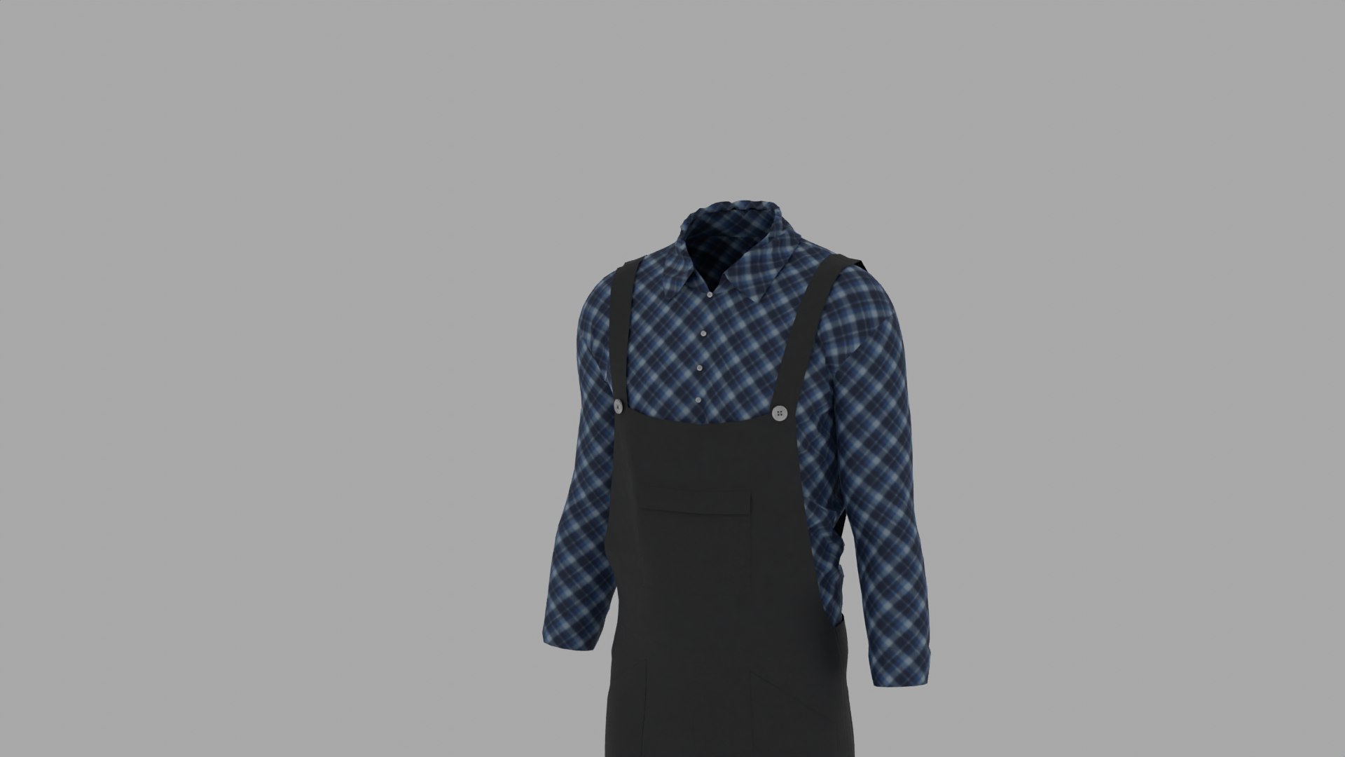 Farmer Costume 3D model - TurboSquid 1973126
