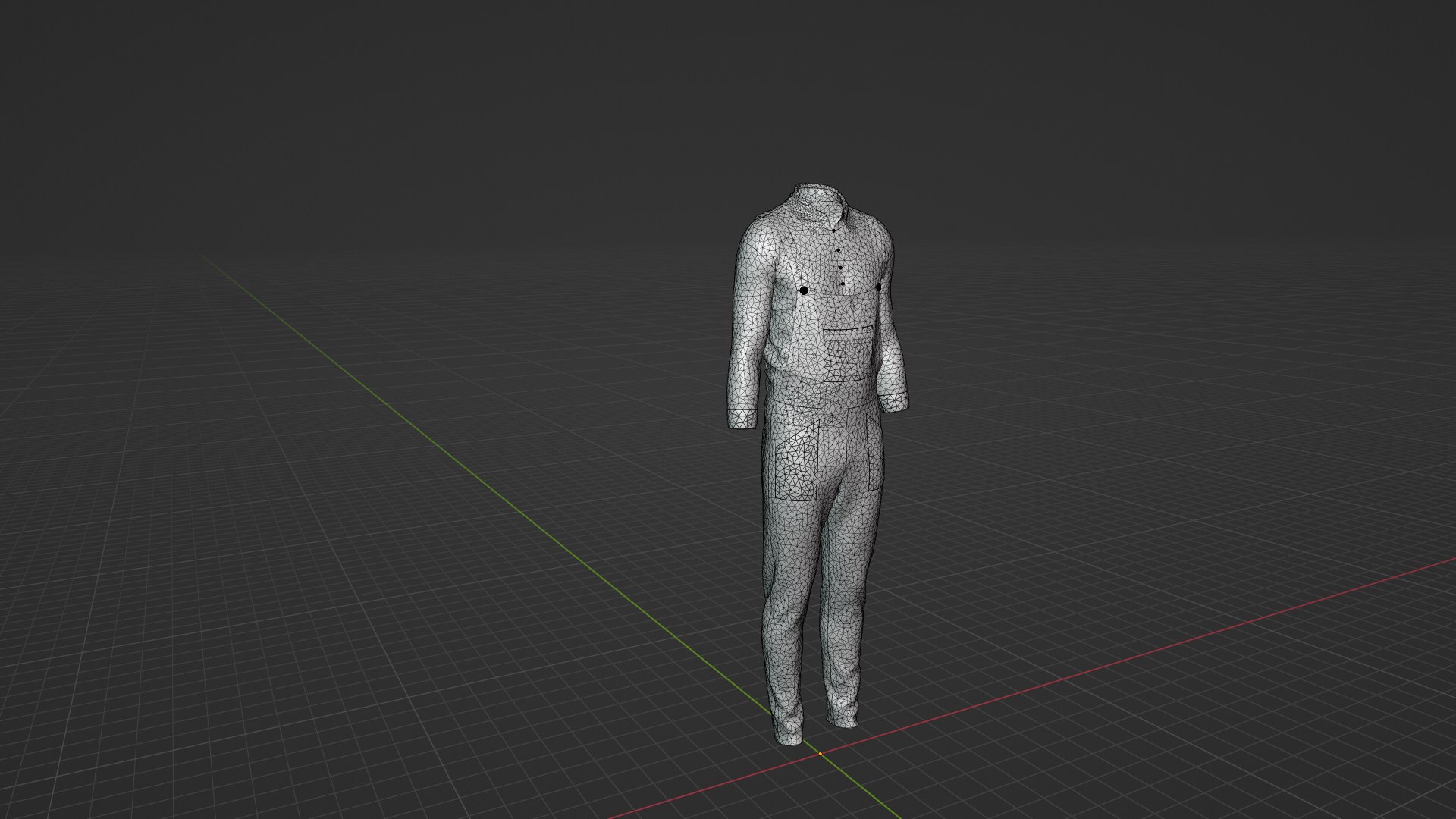 Farmer Costume 3D model - TurboSquid 1973126