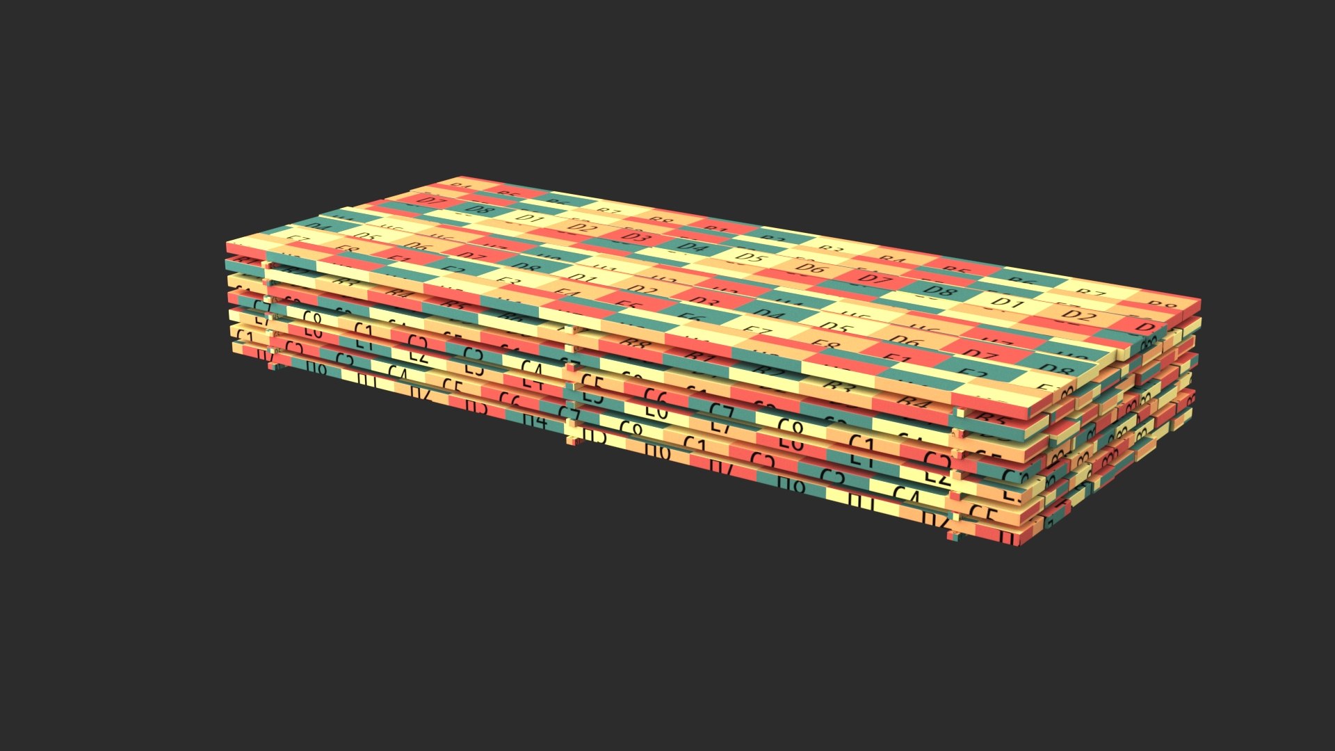 Lumber Package 3D Model - TurboSquid 2015629