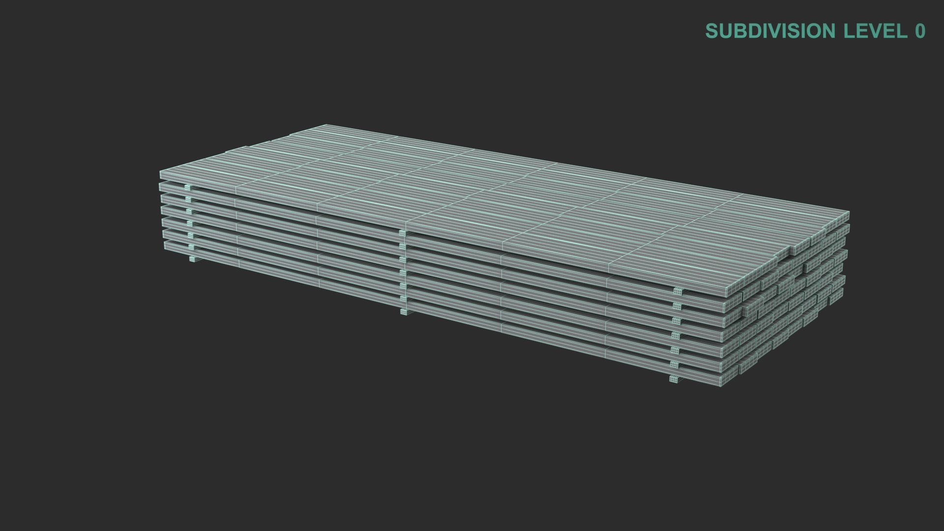 Lumber Package 3D Model - TurboSquid 2015629