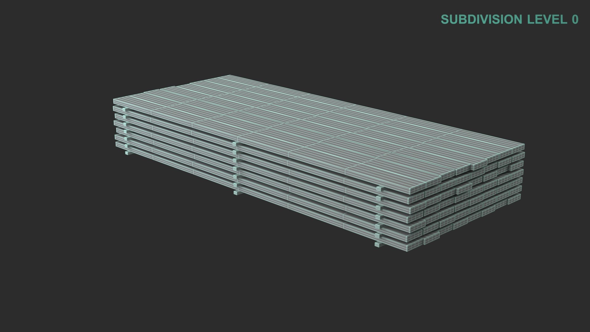 Lumber Package 3D Model - TurboSquid 2015629