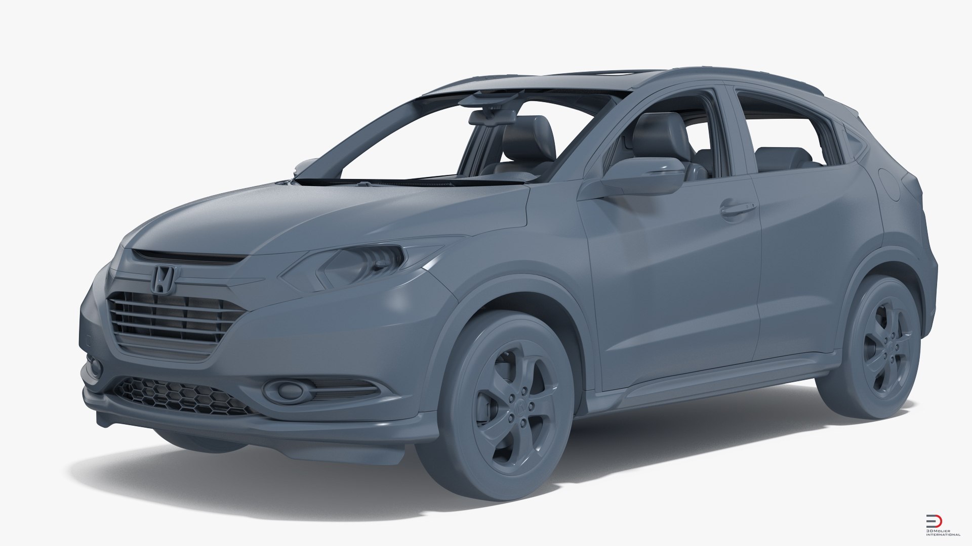 honda hr-v 2017 simple 3d max