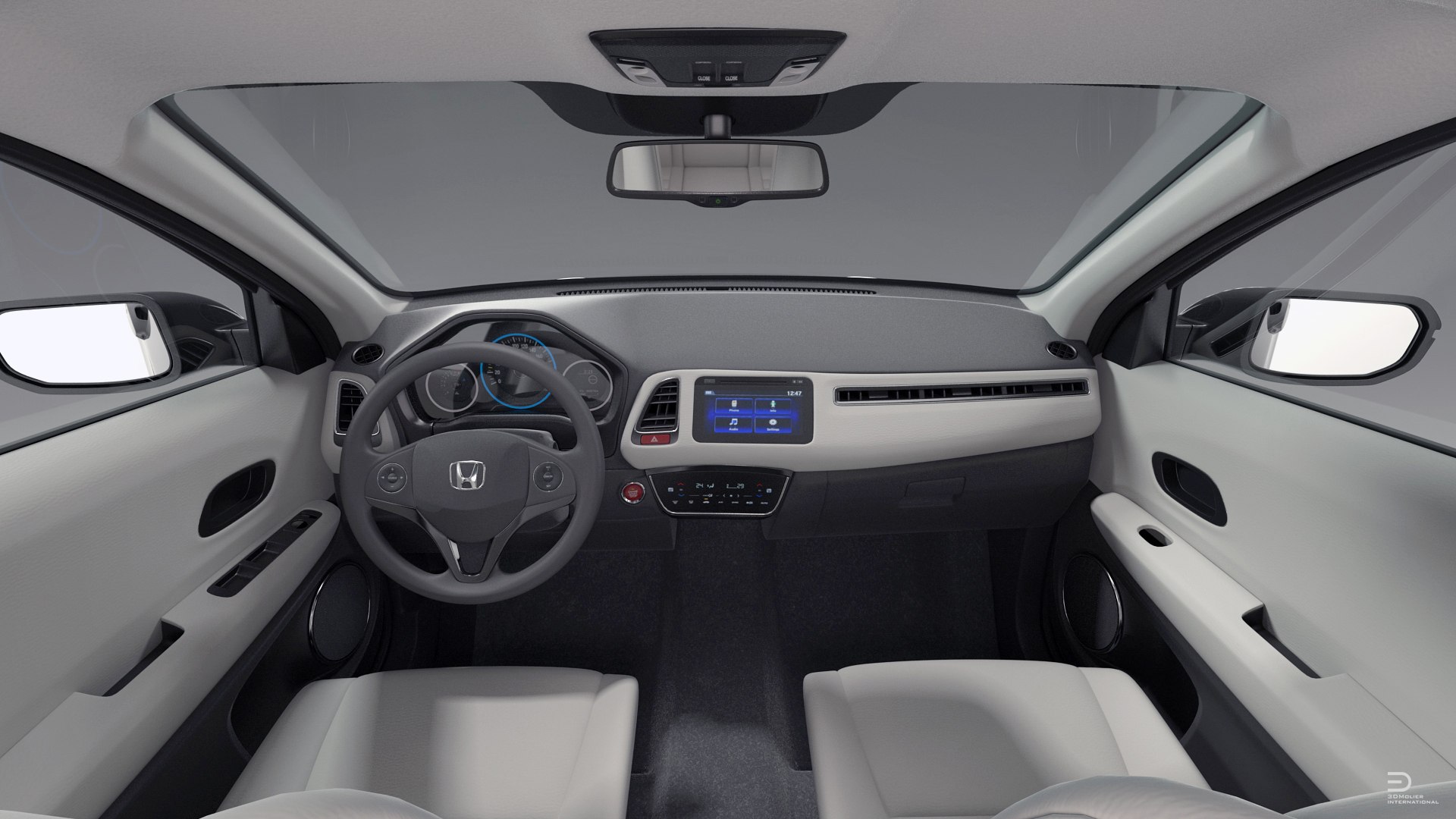 honda hr-v 2017 simple 3d max