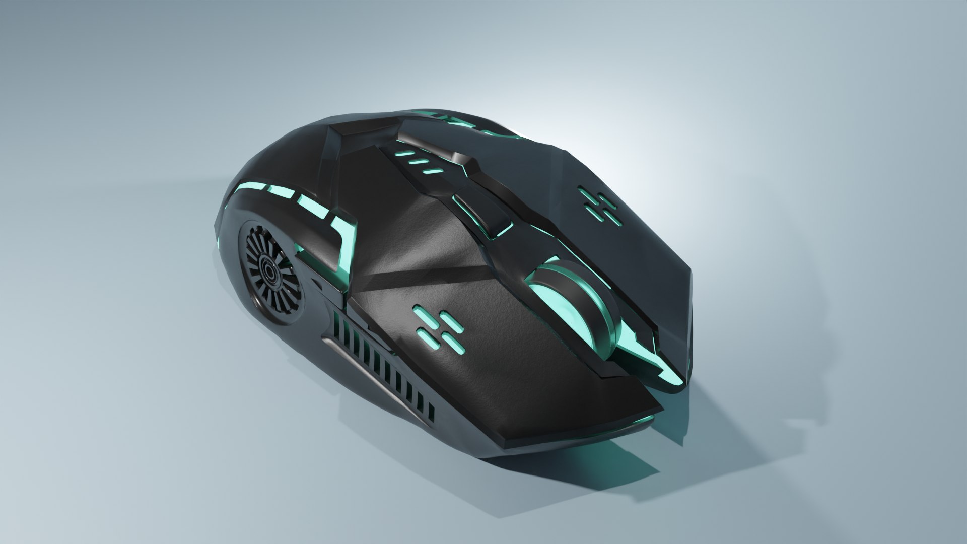 Wireless RGB Gaming Mouse 3D Model - TurboSquid 2023624