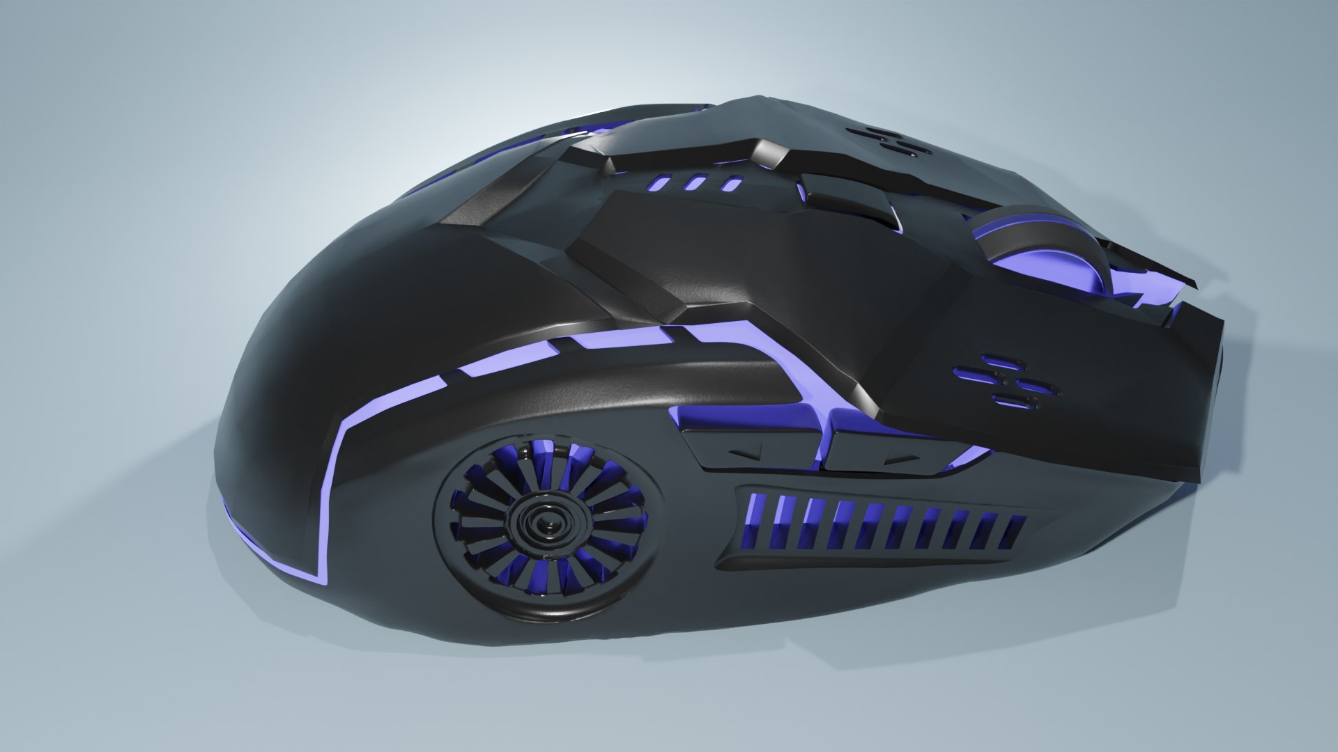 Wireless RGB Gaming Mouse 3D Model - TurboSquid 2023624