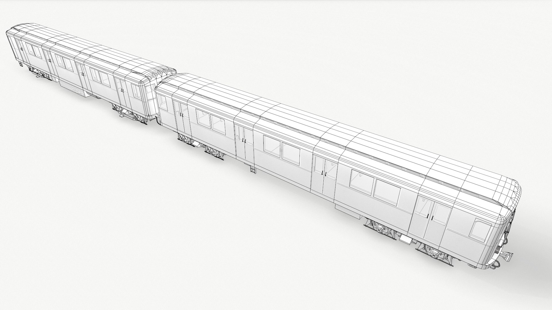 Ready Subway Train Model | 1147738 | TurboSquid