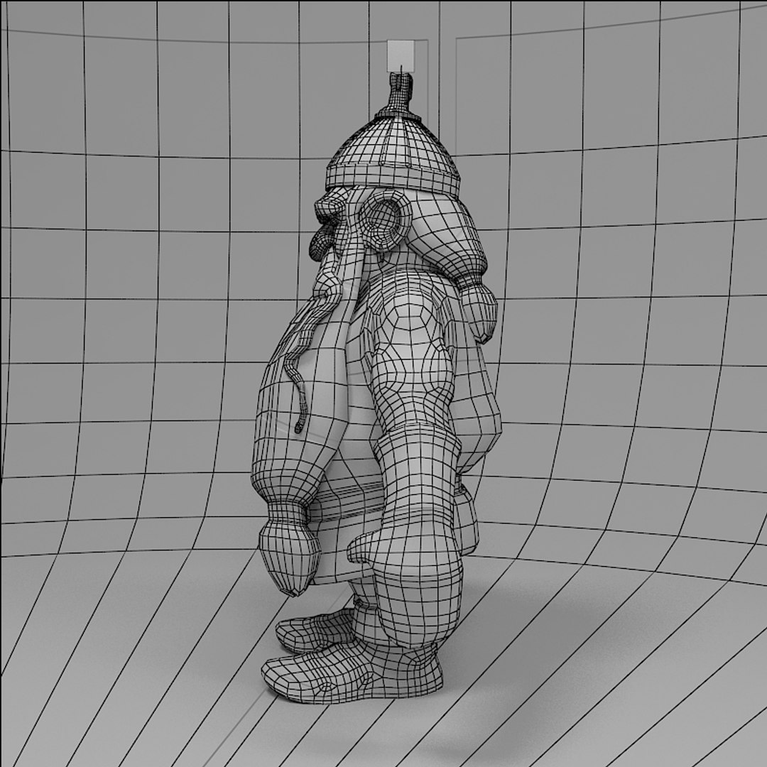 Fairy Dwarf 3d Model