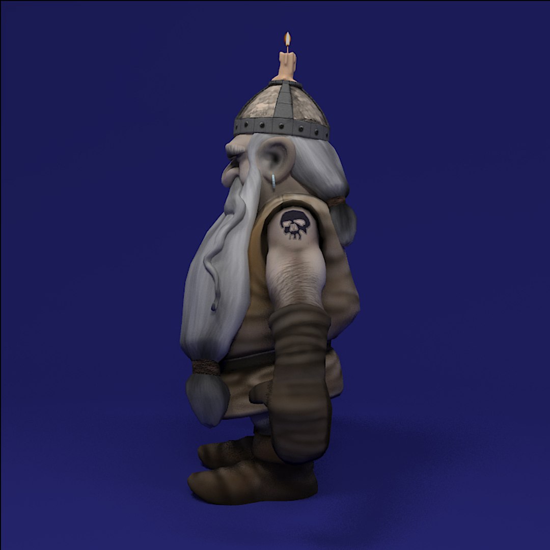 Fairy Dwarf 3d Model