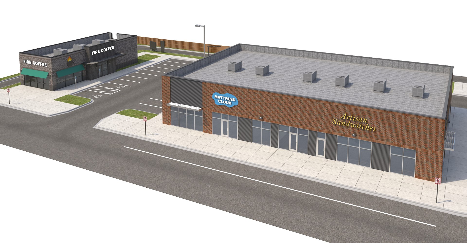 3D retail store - TurboSquid 1674082