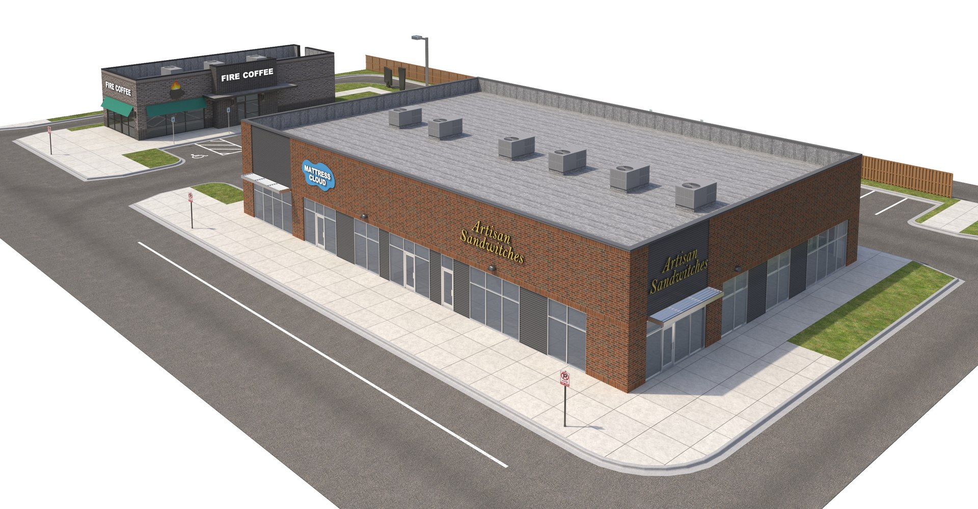 3D retail store - TurboSquid 1674082