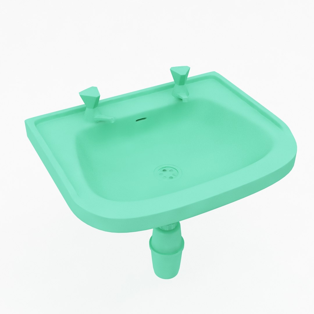 3d sink studio model