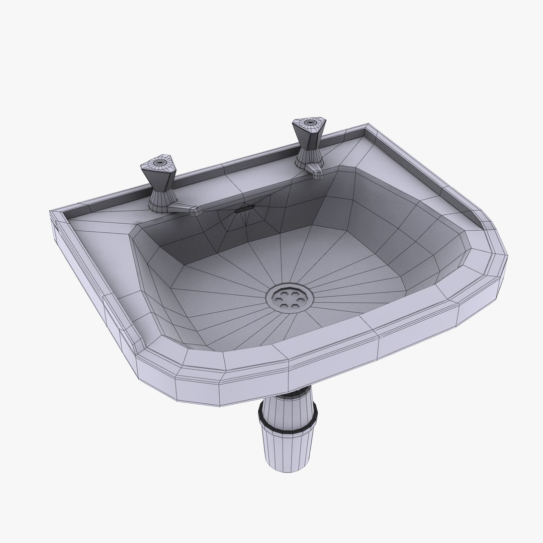 3d sink studio model