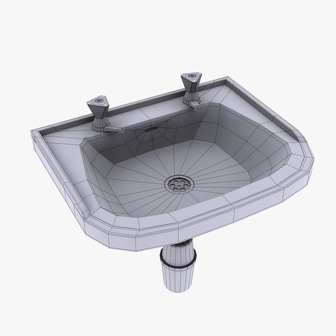 3d sink studio model