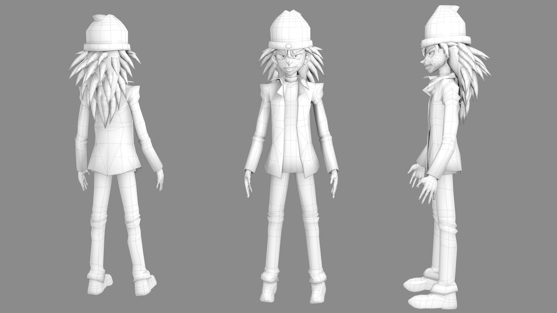 Rex Raptor Yugioh Anime Lowpoly Model Model - TurboSquid 1952774